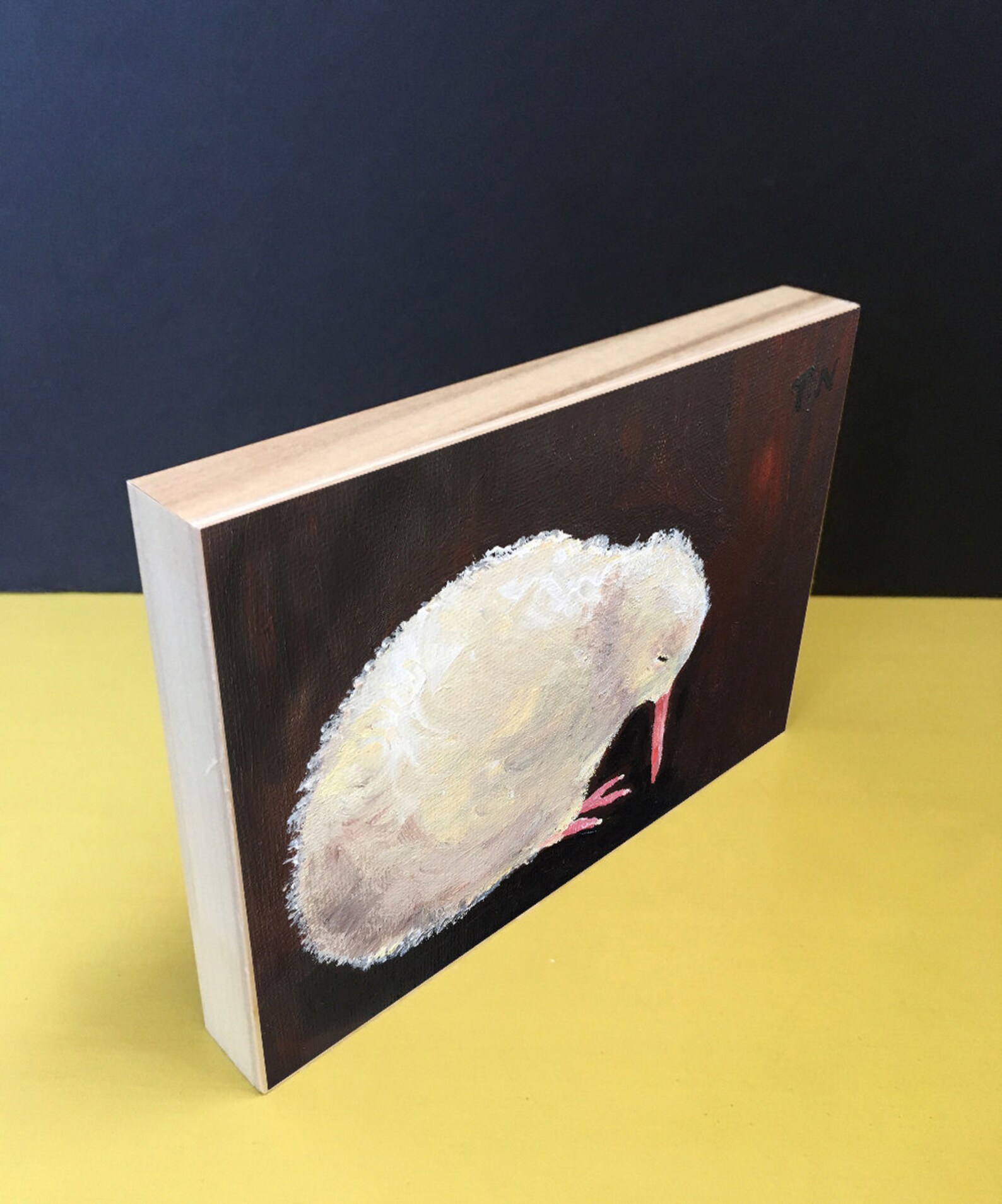 Kiwi Bird Art Print, Kiwi Painting, Original Bird Print, Whimsical Baby ...