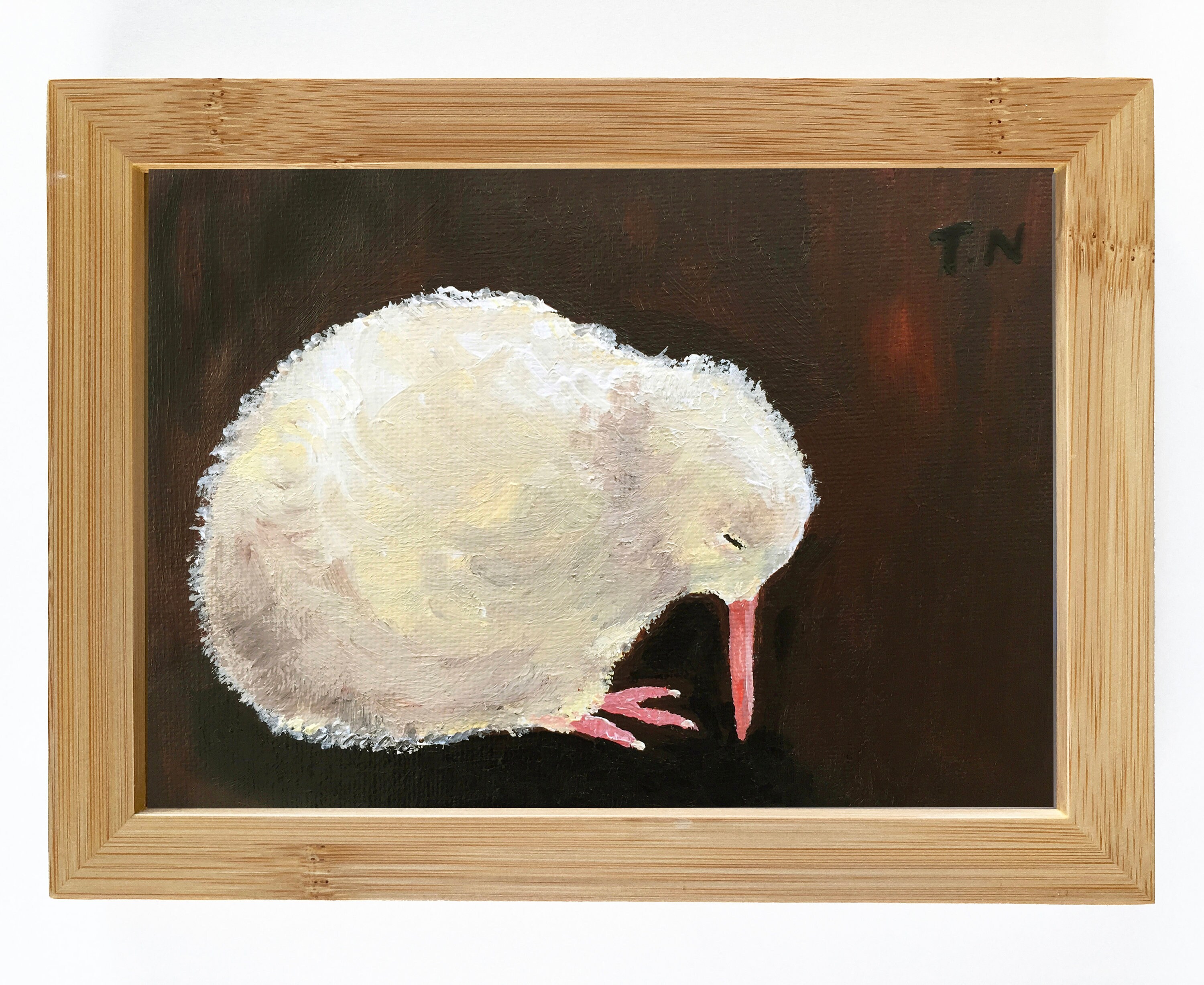 Kiwi Bird Art Print, Kiwi Painting, Original Bird Print, Whimsical Baby ...