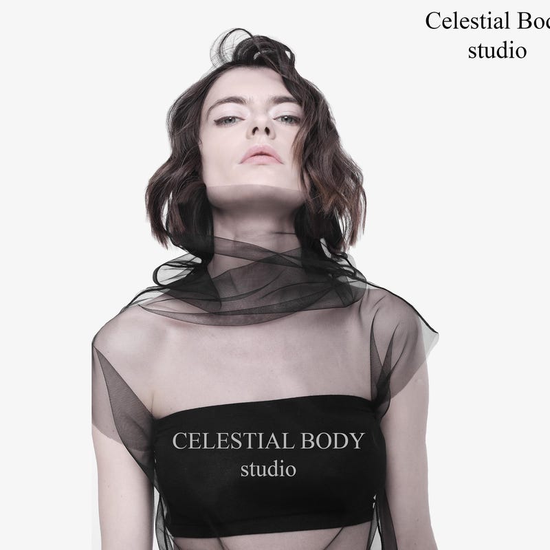 Womens Sheer Transparent Tops - Etsy