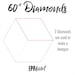 60 Degree Diamond Cut Files for English Paper Piecing | 6 Point Star ...