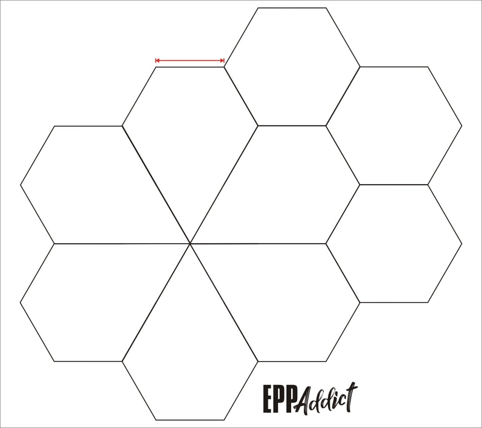 1/2 - 1-1/2" Print at Home Jewel Shapes for English Paper Piecing | EPP ...