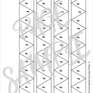 Lulu Well Smitten Quilt Print at Home Shapes for English Paper Piecing ...