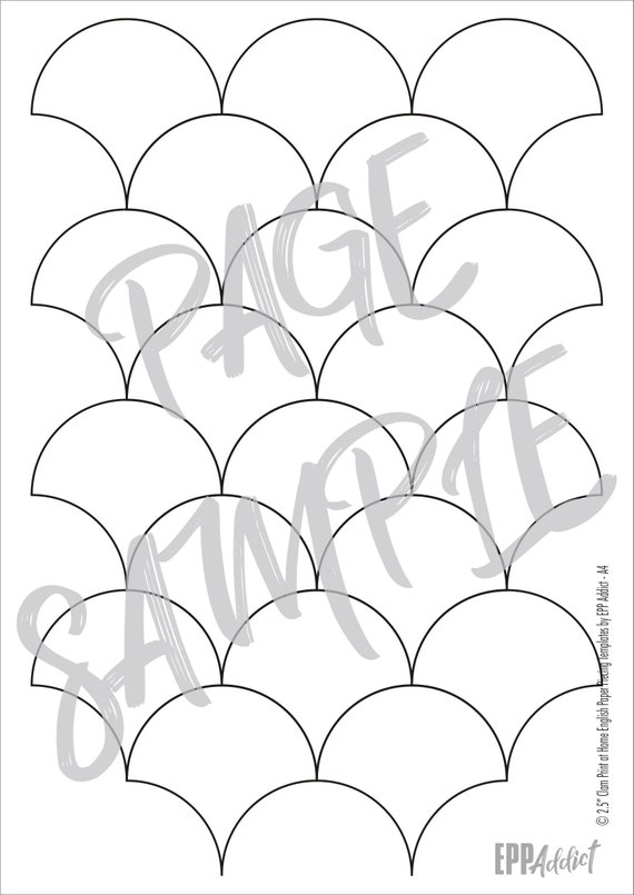 Plantilla De Concha Para Imprimir