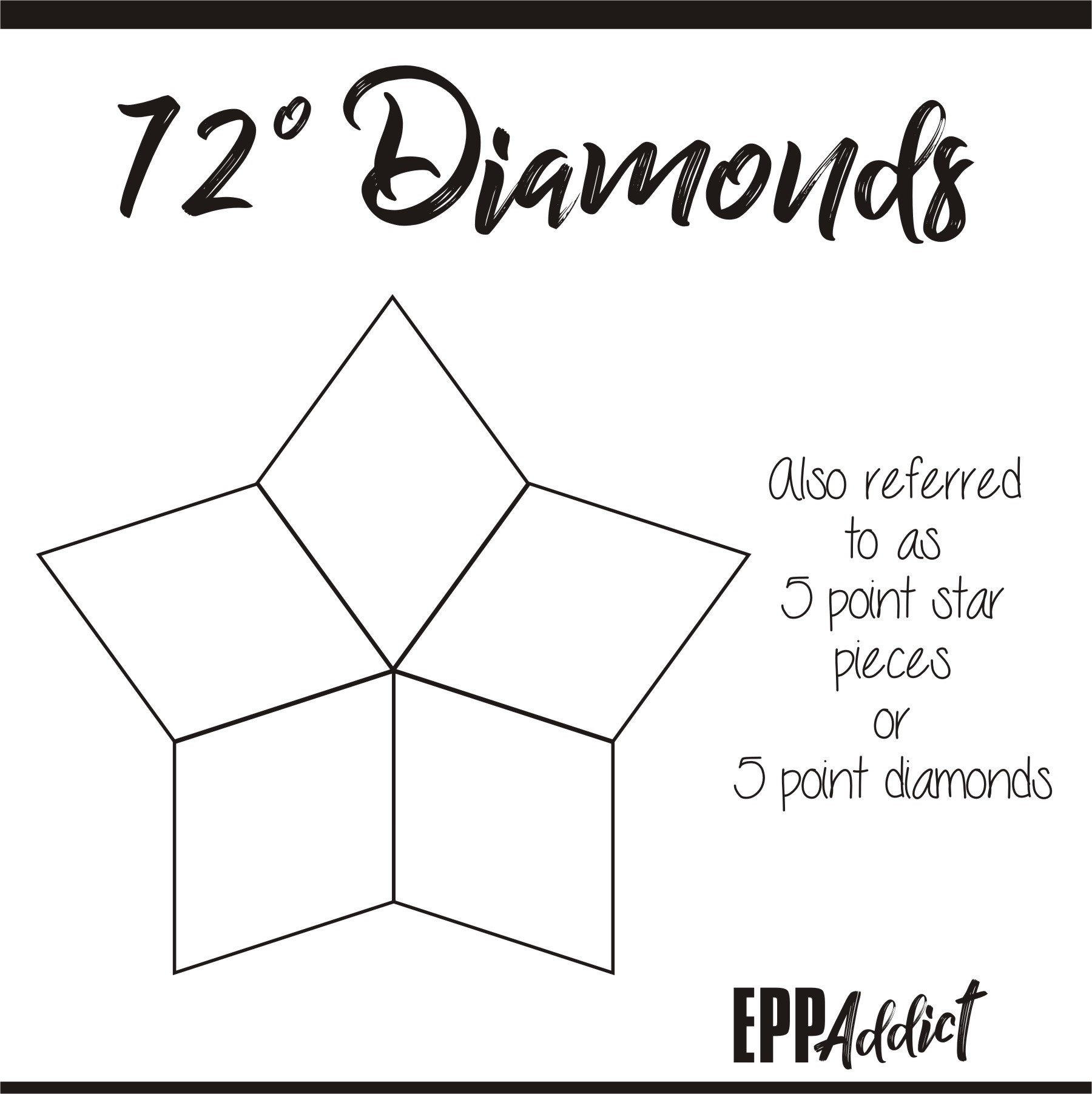 Paper Diamond Template