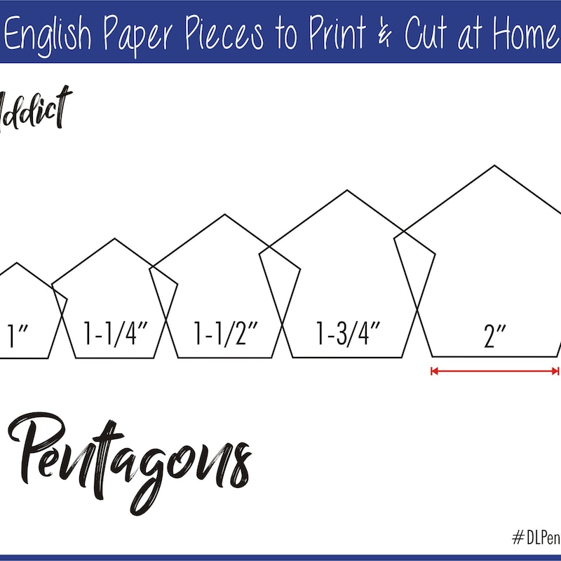 Pentagon Template - Etsy UK