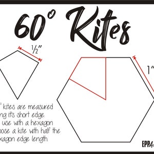 1/2 Print at Home Basic Shapes for English Paper Piecing EPP Pieces ...