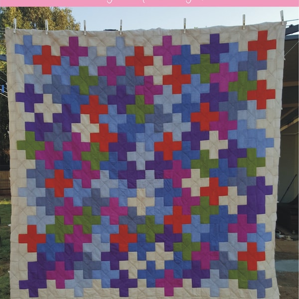 Plus Sign Quilt - Etsy