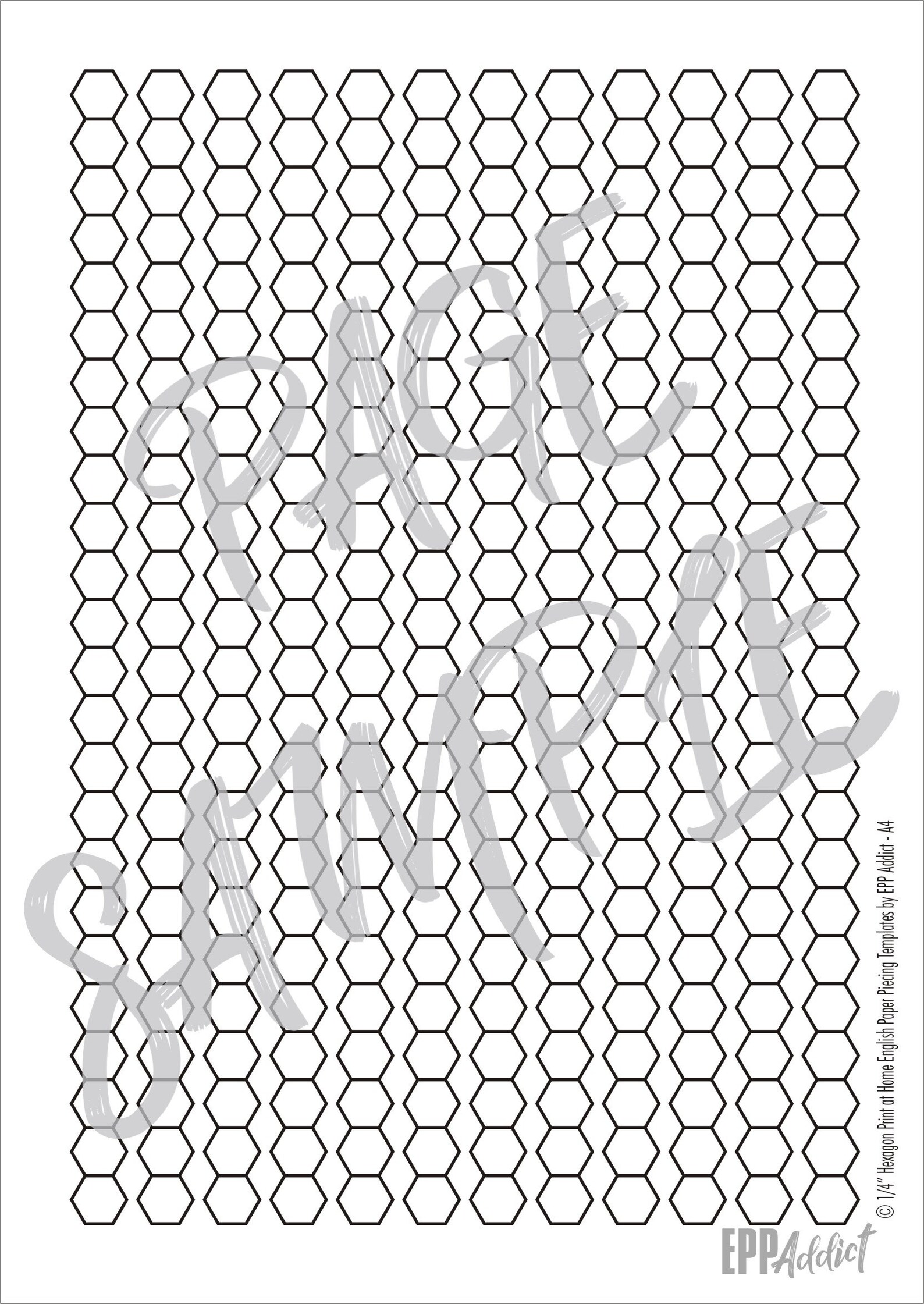 1/4 Print at Home Basic Shapes Templates for English - Etsy Australia
