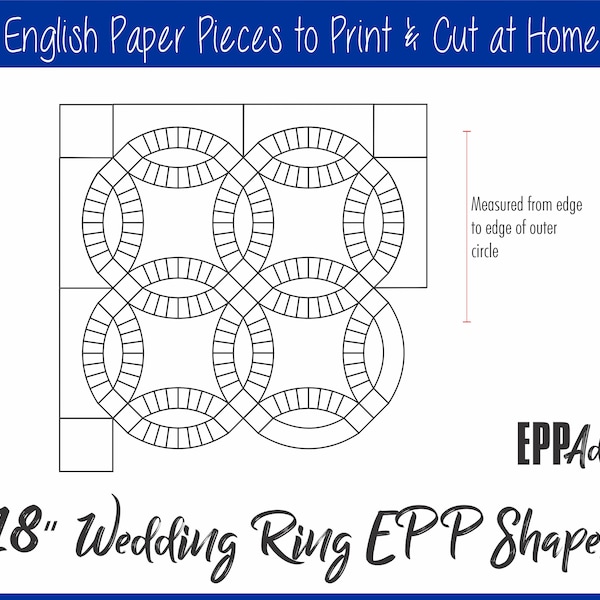 English Paper Piecing Kit - Etsy