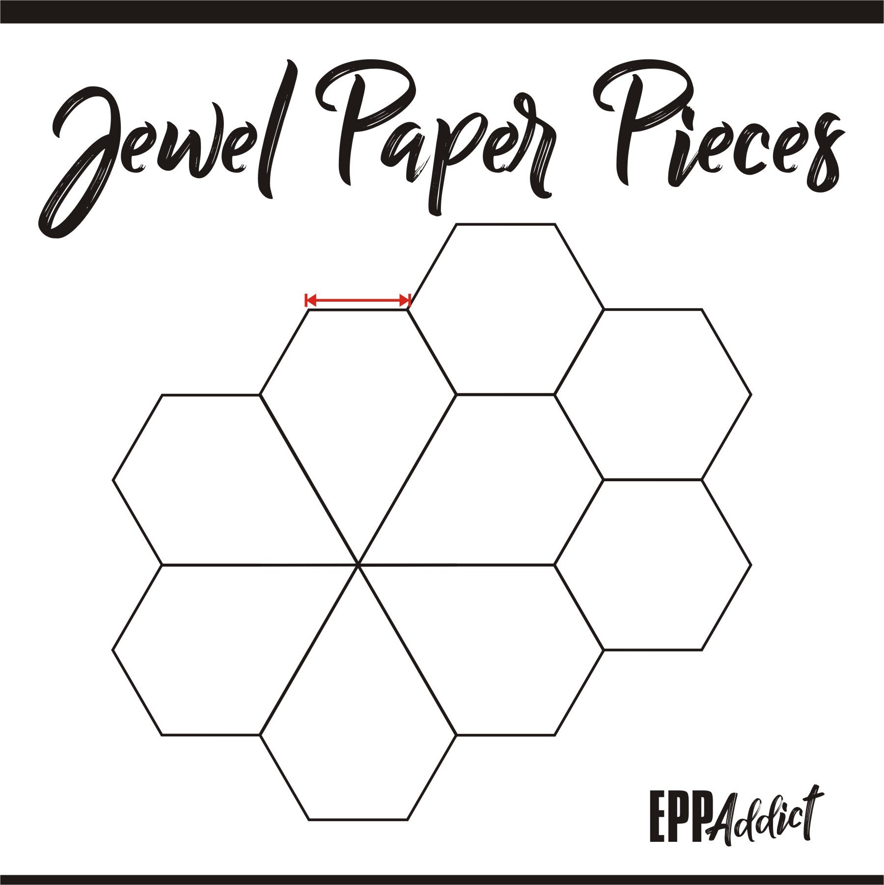 Jewel Cut Files for English Paper Piecing SVG DXF Cricut | Etsy