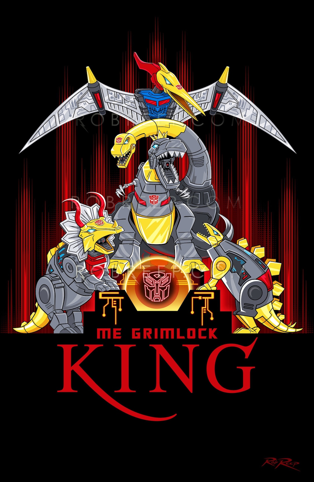 Me Grimlock King - Etsy
