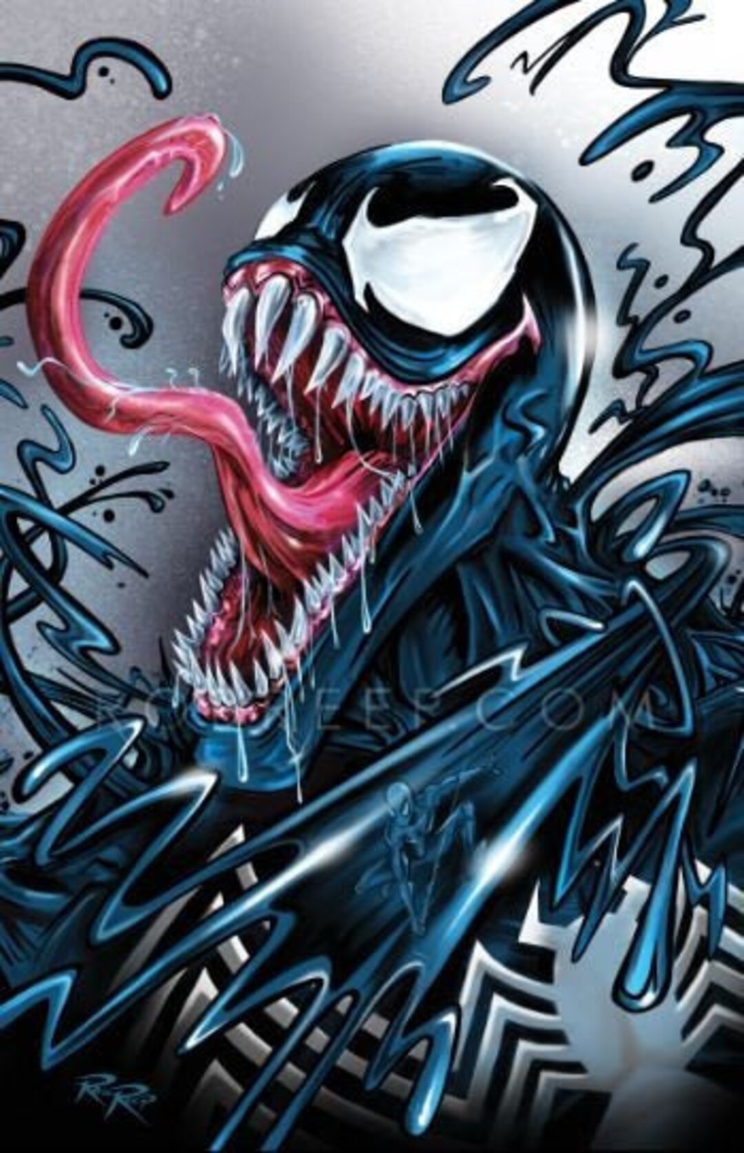 Symbiote 11x17 Print, Original Comic Art - Etsy