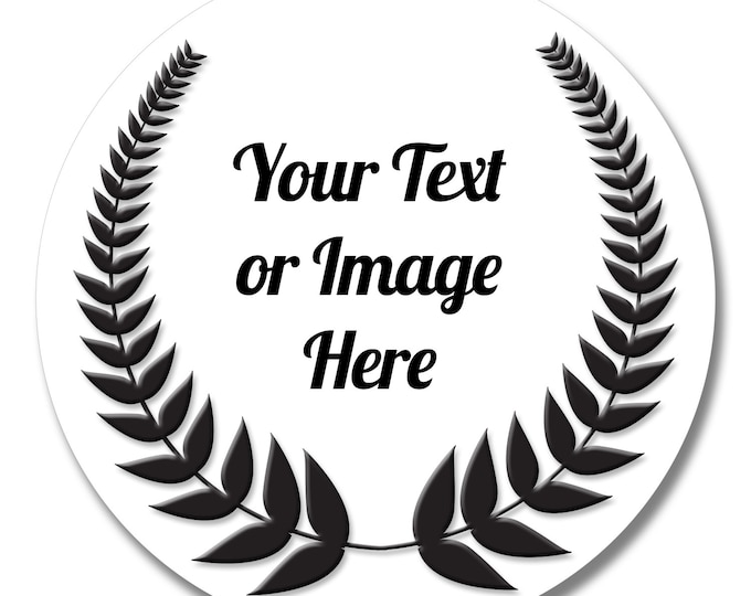 Custom Monogram Envelope Seal Clear Monogram Sticker - Etsy