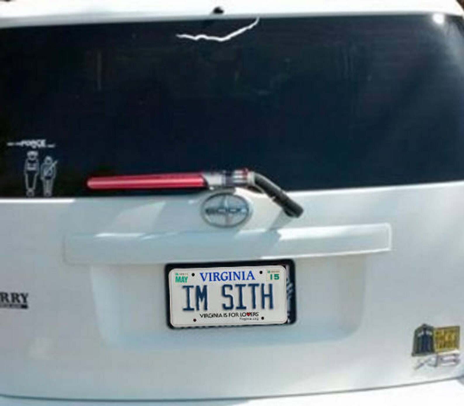 ORIGINAL Saber Wipertags (in 4 Colors) Attach to Rear Wiper Blades ...