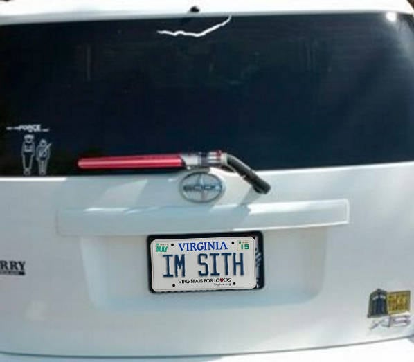 ORIGINAL Saber Wipertags (in 4 Colors) Attach to Rear Wiper Blades ...