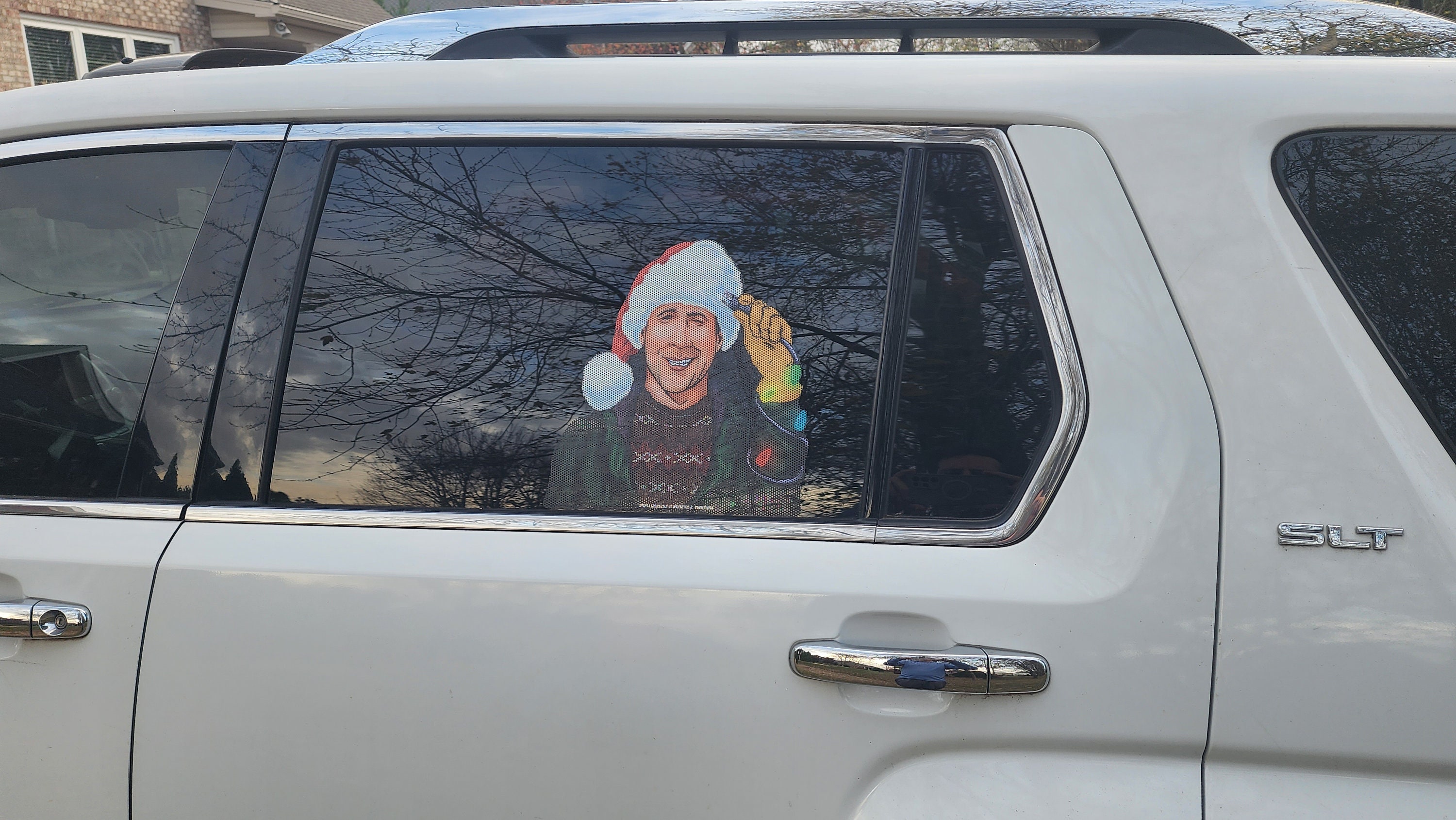 RIDE A LONG Light It up Clark Perforated See Thru Window Decal - Etsy