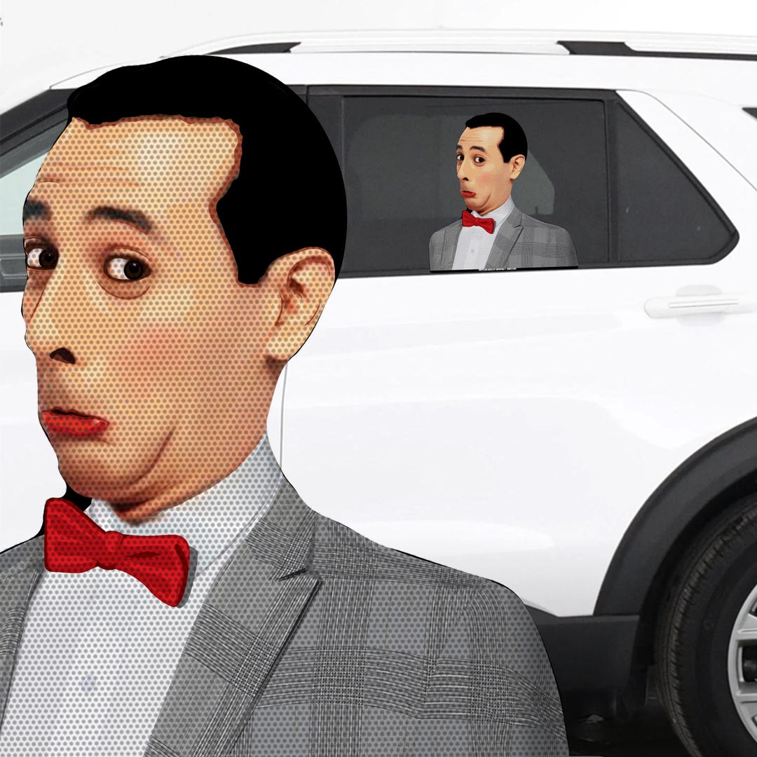 RIDE A LONG Pee Wee Perforated Decal (not for Rear Wiper) - Etsy
