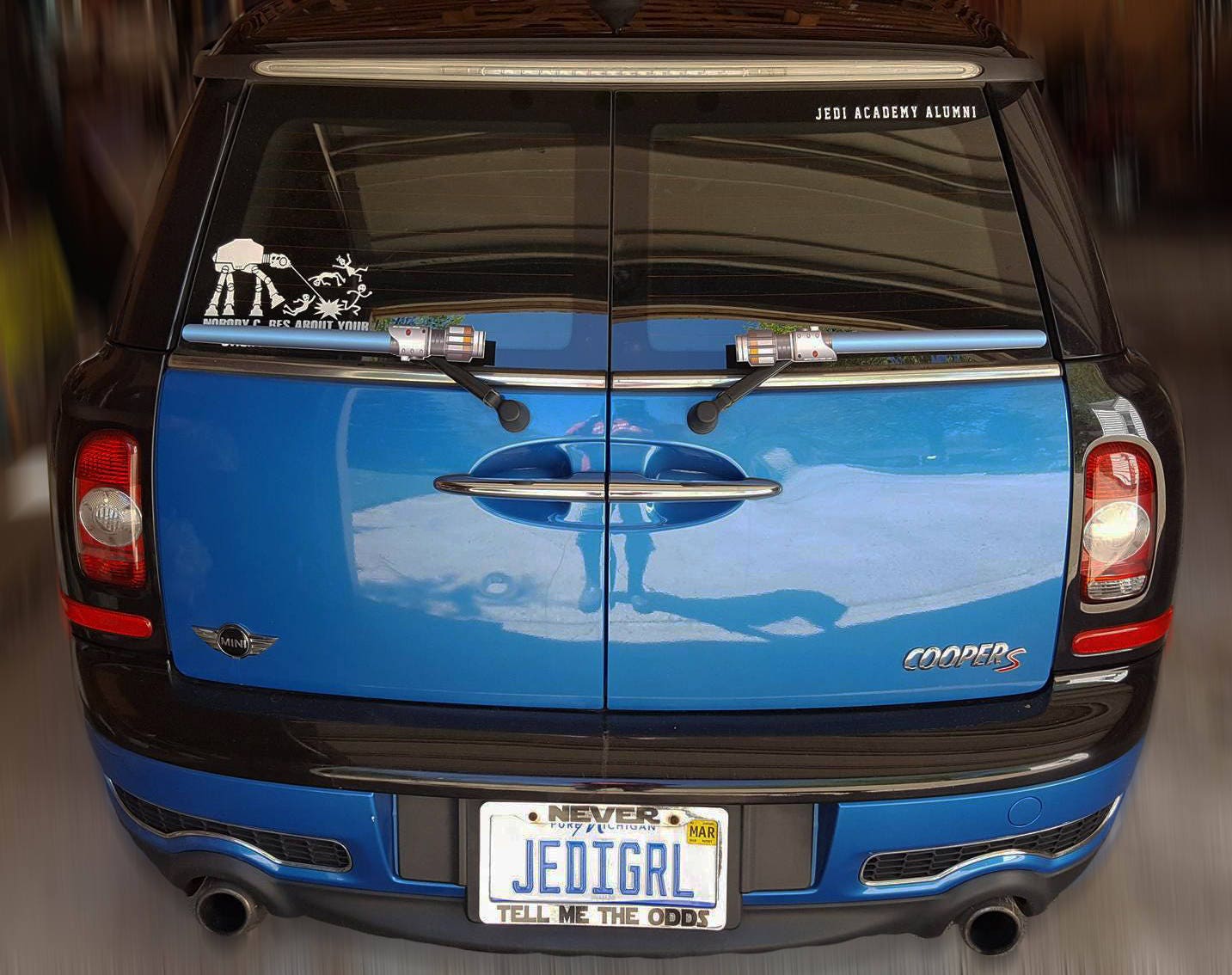 ORIGINAL Saber Wipertags (in 4 Colors) Attach to Rear Wiper Blades ...