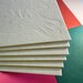 LETTERPRESS NOTECARD SET | Single Dove: the Golden Hour Blind Embossed ...