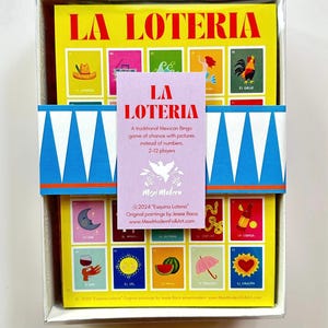 LA LOTERIA: Mexican Bingo Game 2-12 Players - Etsy