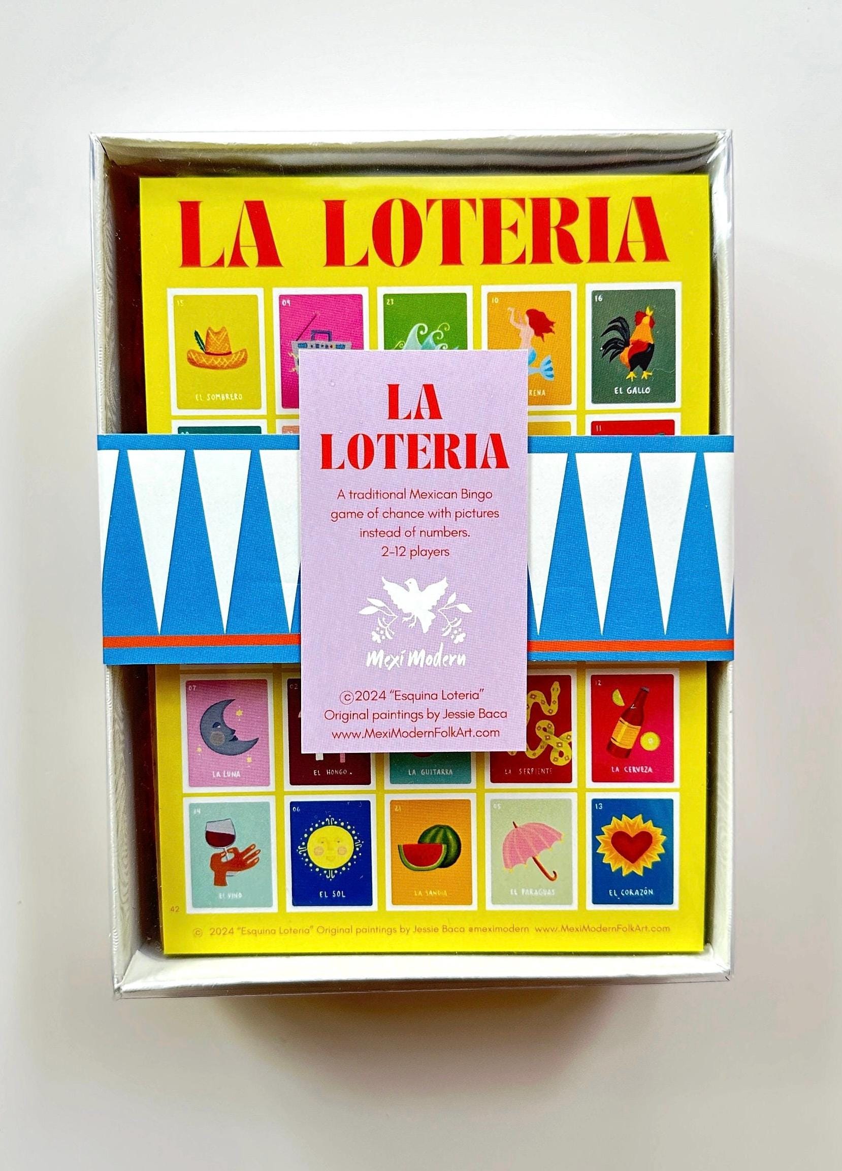LA LOTERIA: Mexican Bingo Game 2-12 Players - Etsy