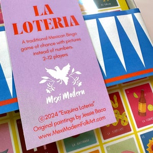 LA LOTERIA: Mexican Bingo Game 2-12 Players - Etsy
