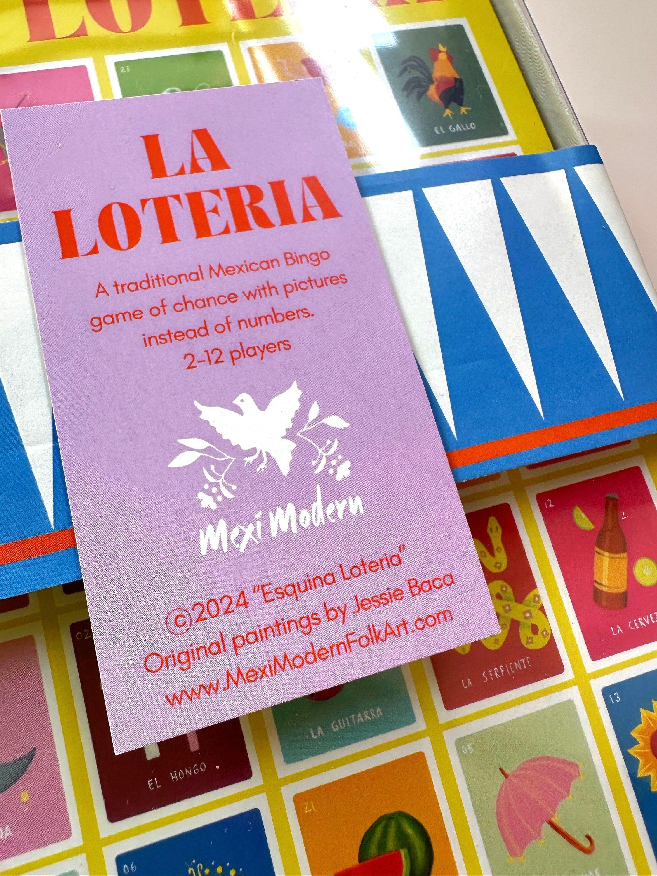 LA LOTERIA: Mexican Bingo Game 2-12 Players - Etsy