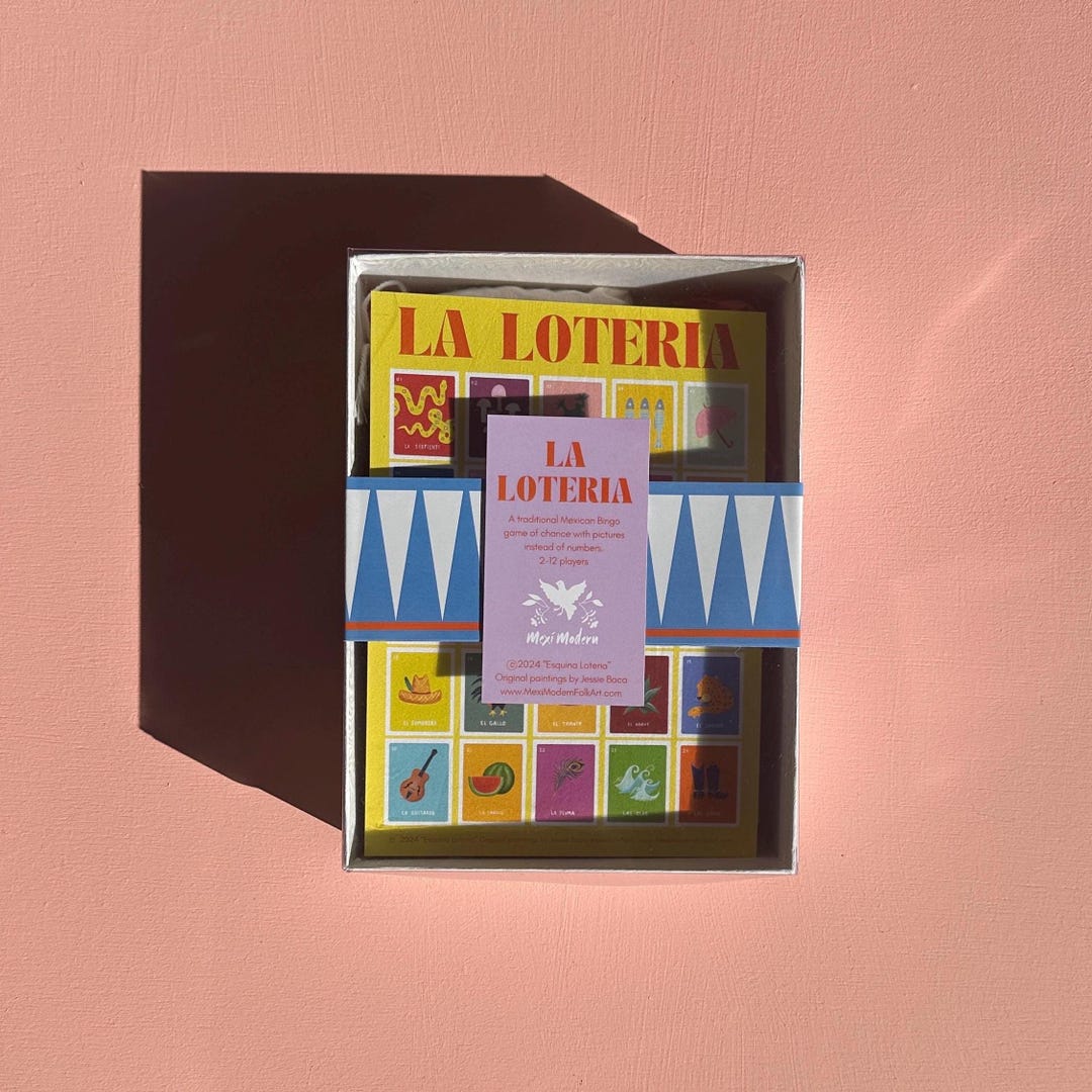 MEXICAN BINGO GAME | La Loteria, 2-12 Players - Etsy