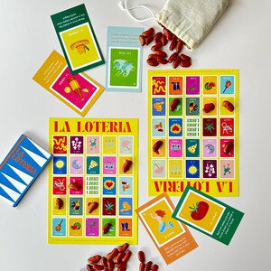 LA LOTERIA: Mexican Bingo Game 2-12 Players - Etsy