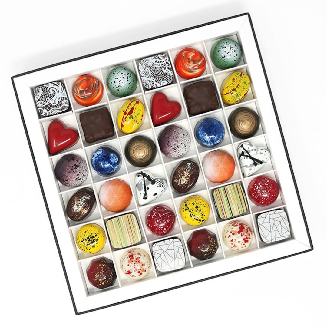 Chocolate Selection Box - Award Winning Handmade Chocolates - Gourmet ...