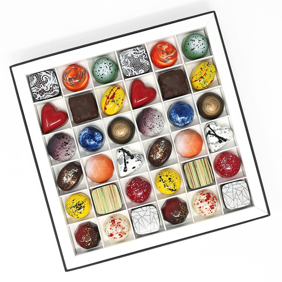 Chocolate Selection Box Award Winning Handmade Chocolates - Etsy