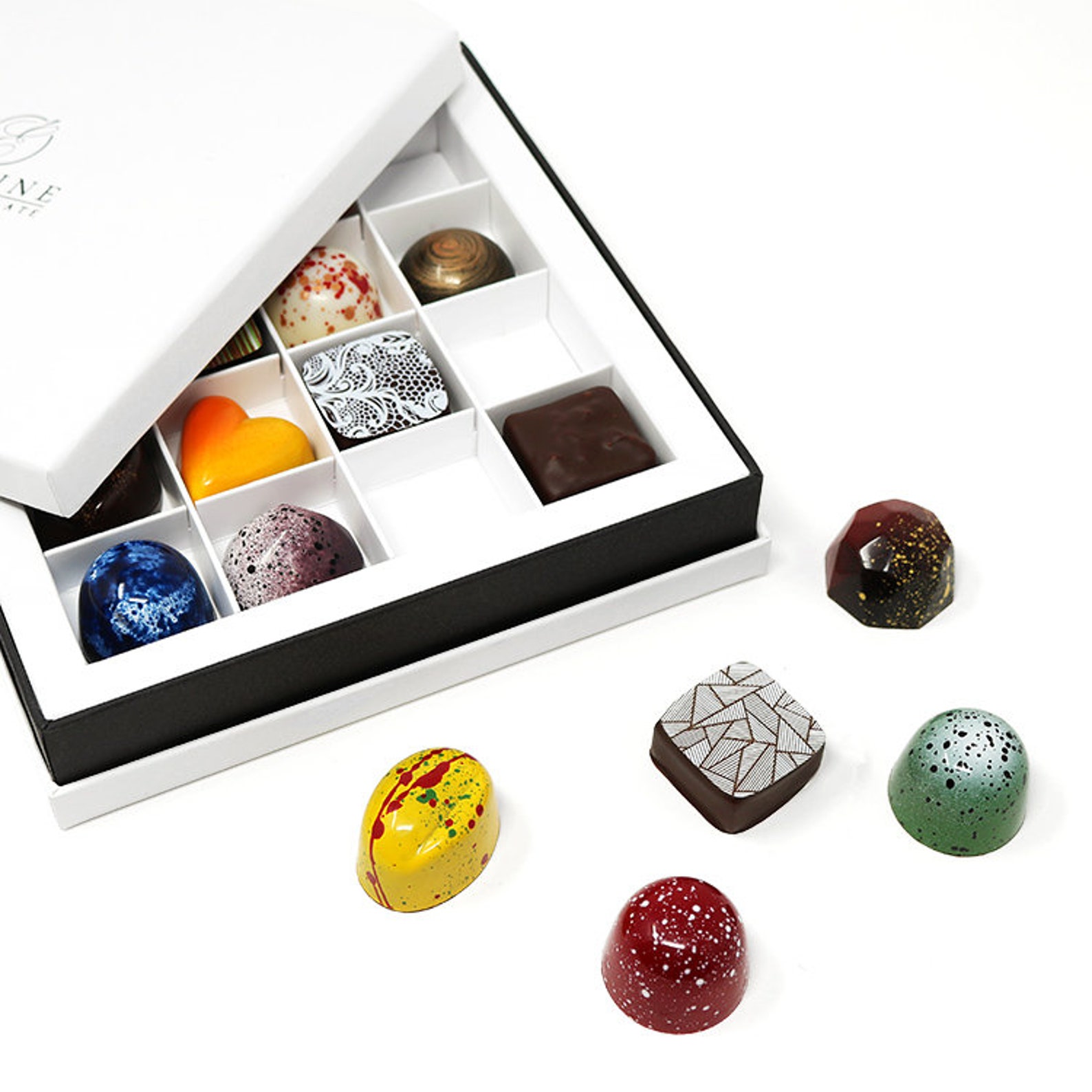 Chocolate Selection Box - Award Winning Handmade Chocolates - Gourmet ...