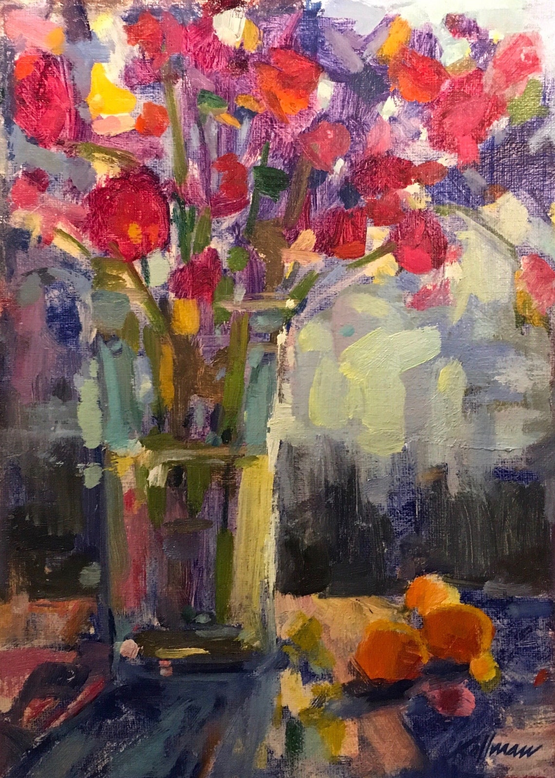 Twilight Original Oil Painting - Etsy UK