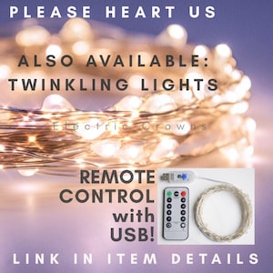 Twinkle Lights Battery Twinkling Lights Lights That Twinkle - Etsy