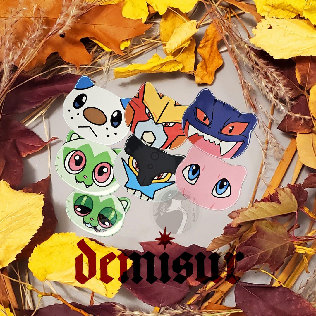 Pokemon Pinback Buttons - Etsy