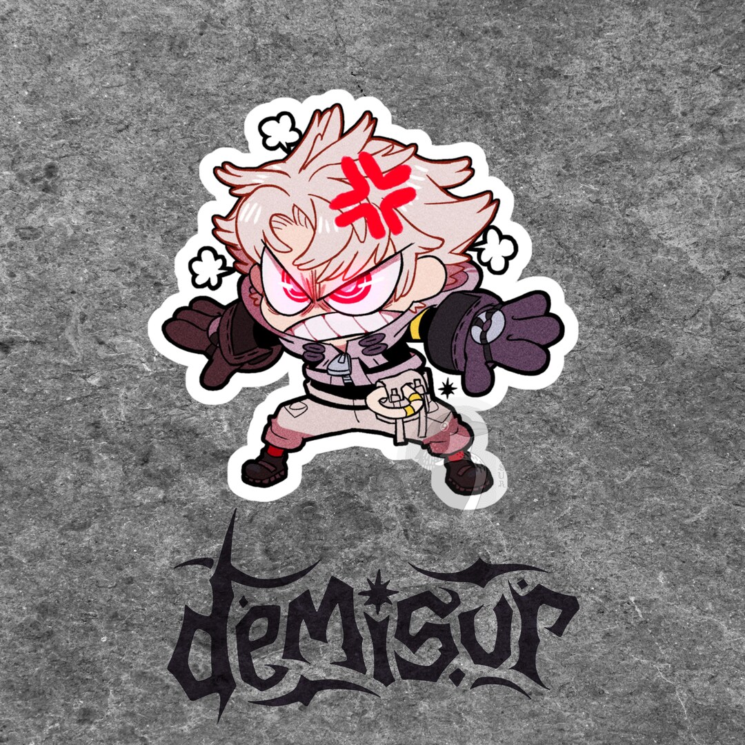 Rudo Anger Issues | Anime Manga Sticker - Etsy