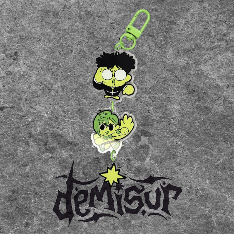 Dandadan Charm Keychain - Etsy