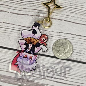 Chipp Acrylic Charm | Fighting Game Keychain | Guilty Gear | GGST - Etsy