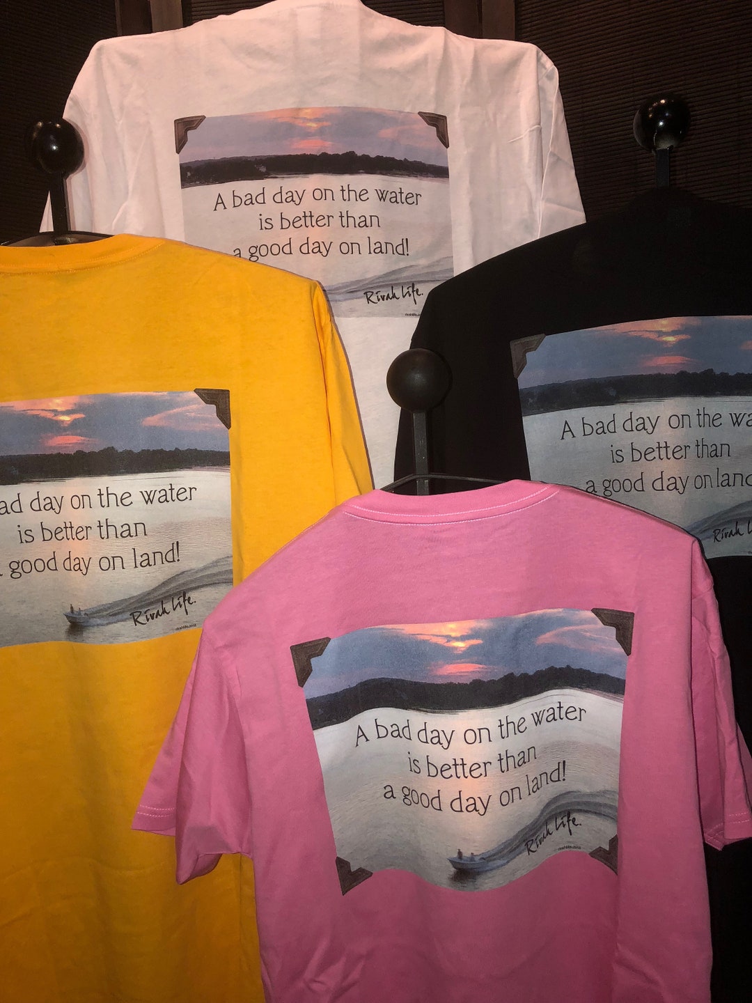 Rivah Life® A Bad Day on the Water... - Etsy