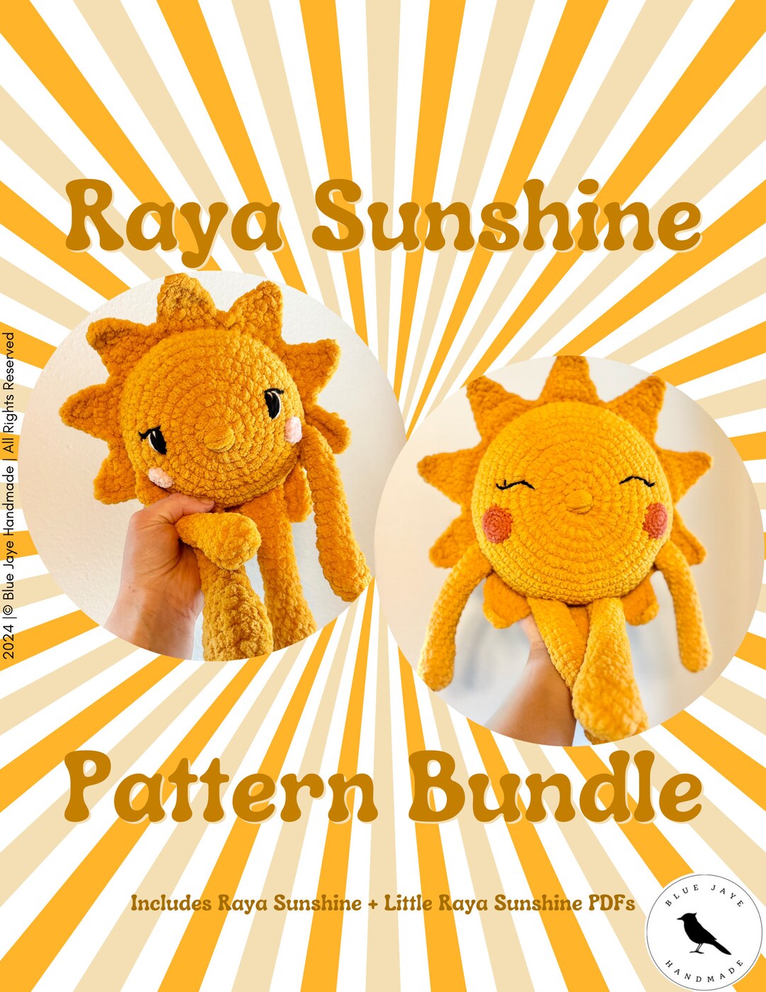 Raya Sunshine Crochet Pattern Bundle raya Little Raya Included ...