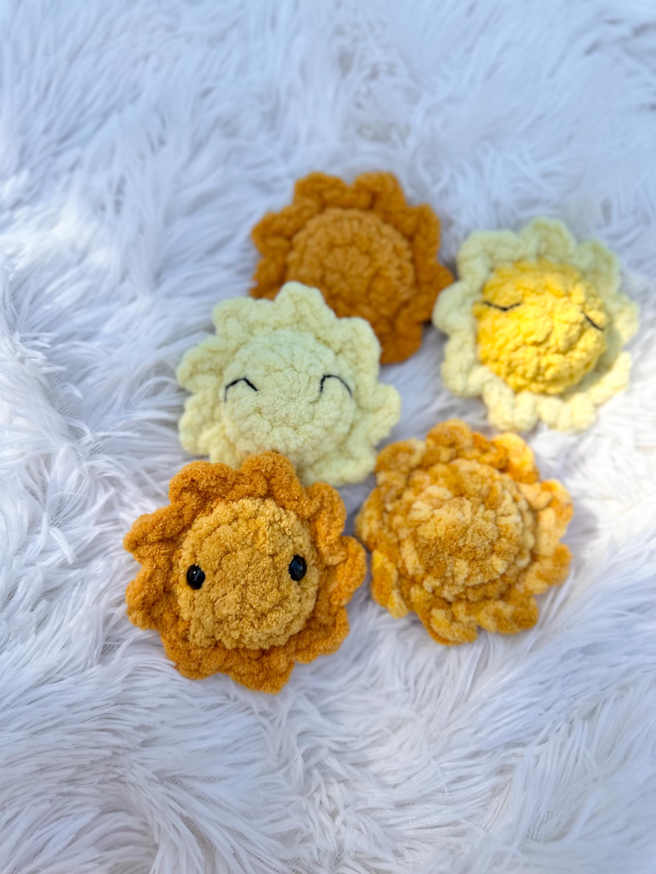 Baby Raya Sunshine Crochet Pattern | Amigurumi Sun Friend | Tiny Sun - Etsy