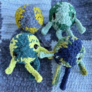 Mini Eartha Crochet Pattern | the Earth Friend | Whimsical Amigurumi ...