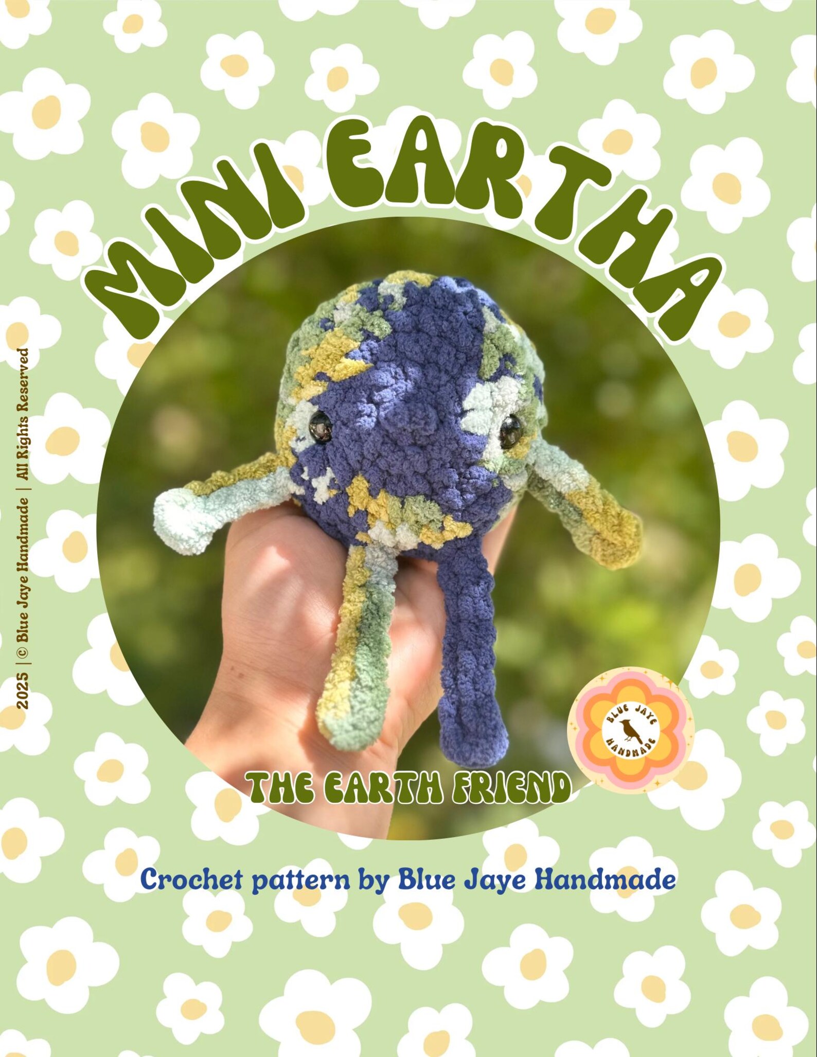 Mini Eartha Crochet Pattern | the Earth Friend | Whimsical Amigurumi ...