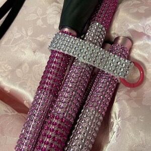 Pink Bling Walking Cane. Three Shades of Pink. Adjustable, Sparkling ...