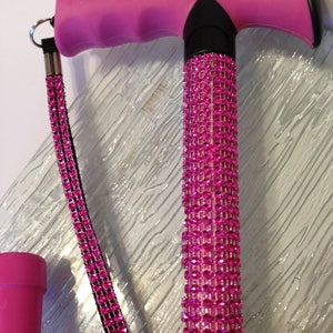 Pink Rhinestone Bling Walking Cane Sparkling Glamorous - Etsy UK