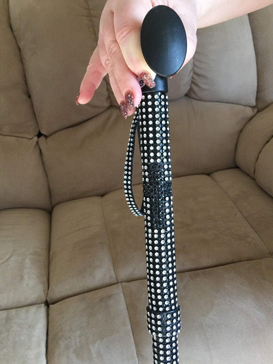 Religious Cross Bling. Folding Walking Cane Sparkly Elegant - Etsy