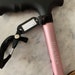 Rainbow Rhinestone Bling FOLDING Walking Cane Pink Sparkly - Etsy