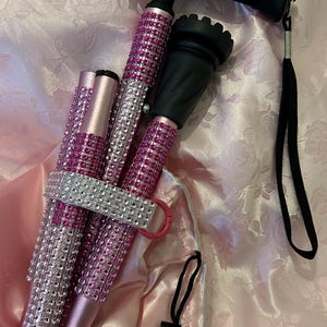 Pink Bling Walking Cane. Three Shades of Pink. Adjustable, Sparkling ...