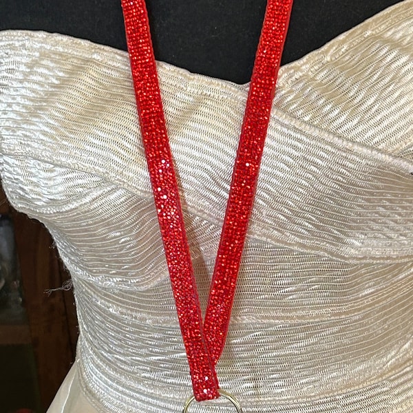 Rhinestone Lanyard - Etsy