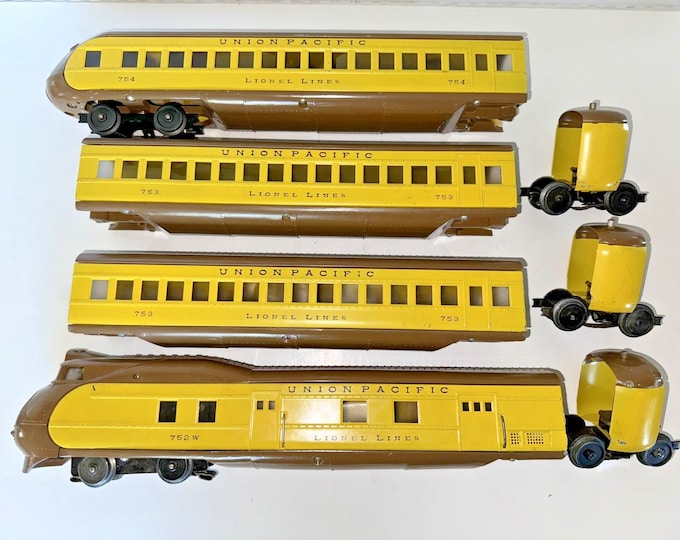 LIONEL Prewar O Gauge Union Pacific City of Portland Streamliner ...